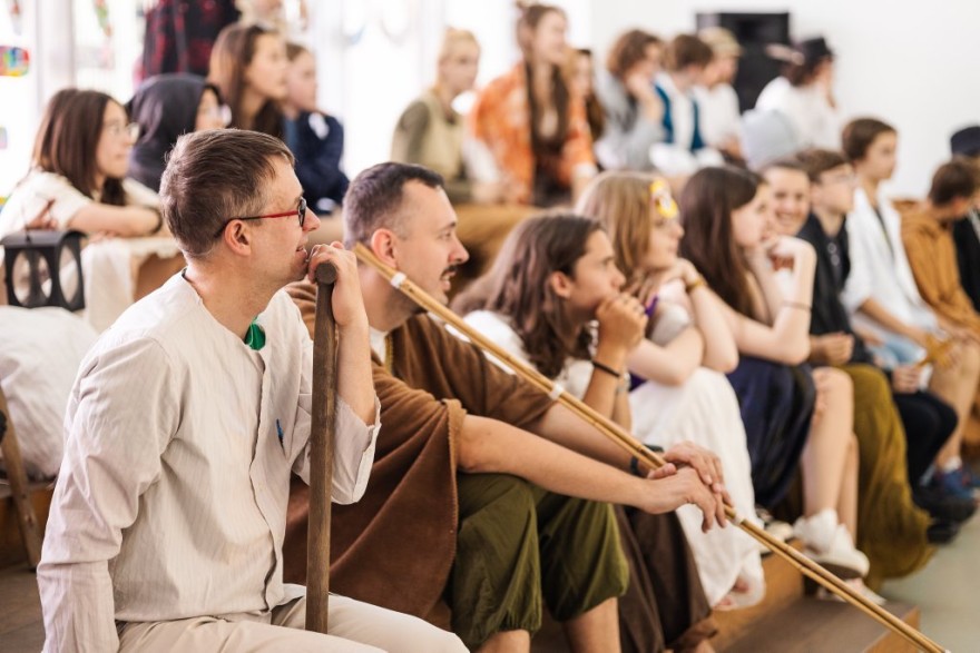 LARP – in a medieval town – International High School of Wrocław